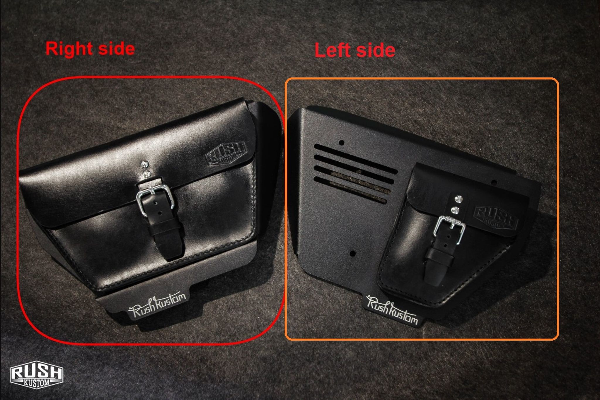 Rush kustom 右側飾蓋 (附收納包) (100602046)| Webike摩托百貨