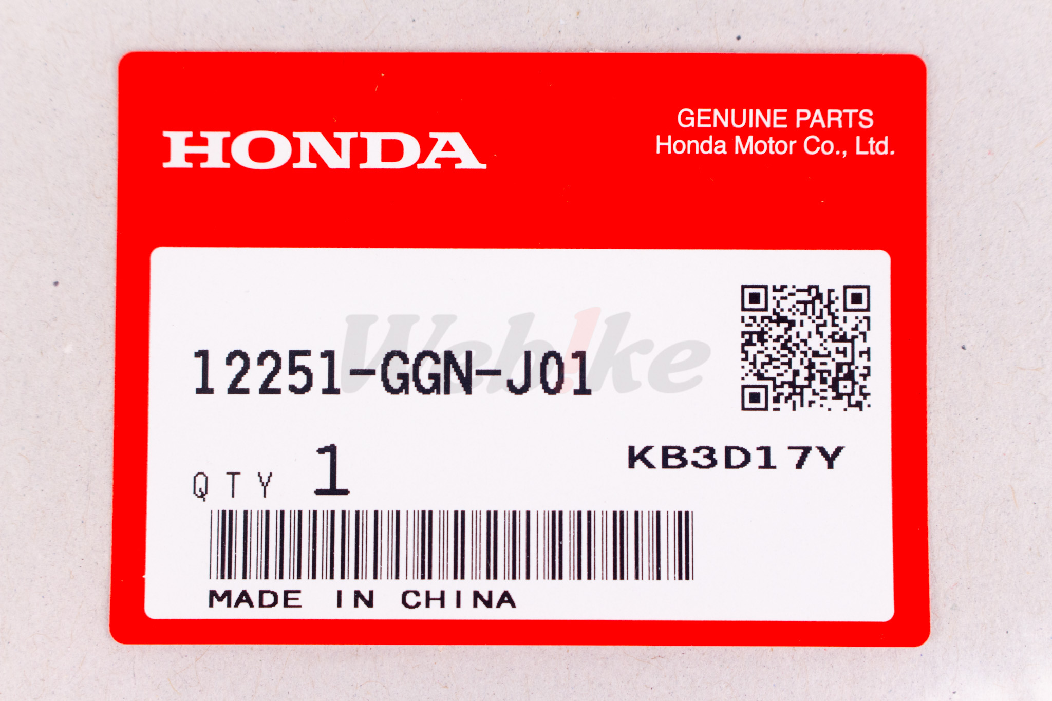 HONDA原廠零件 【OUTLET出清商品】汽缸頭墊片 12251-GGN-J01 [12251GGNJ01]