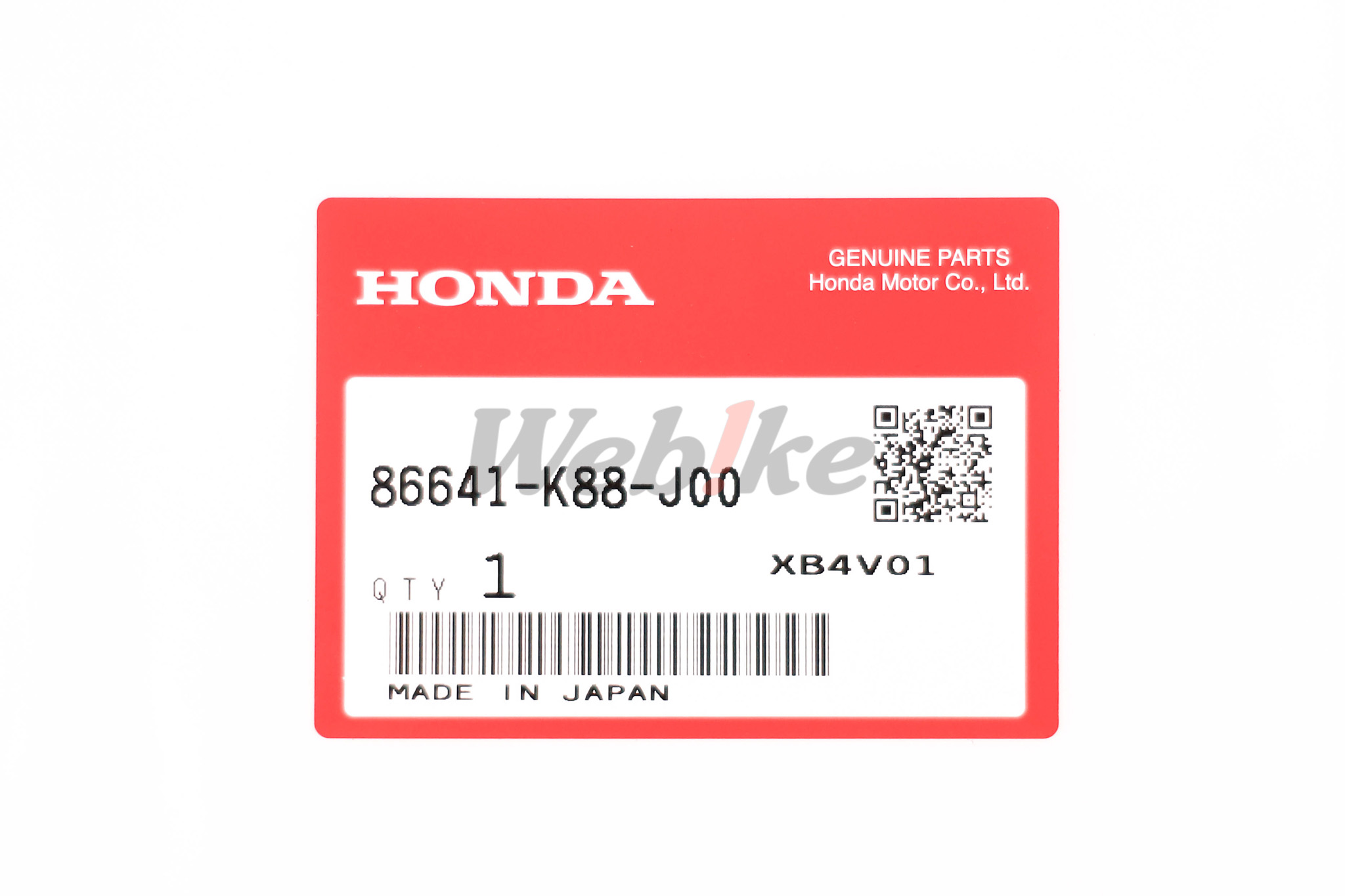 HONDA原廠零件 前車身標誌[86641-K88-J00] [86641K88J00]