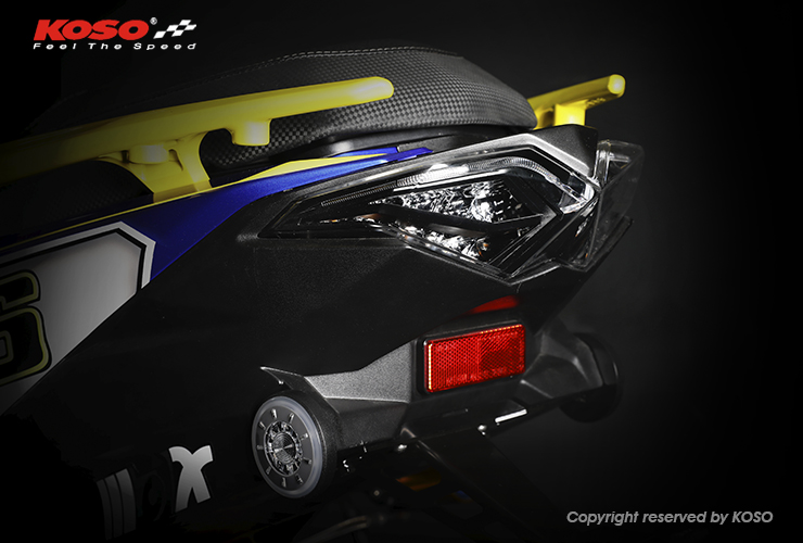 KOSO FORCE 155 隼 LED 尾燈 (黃光) (GD070Y00)| Webike摩托百貨