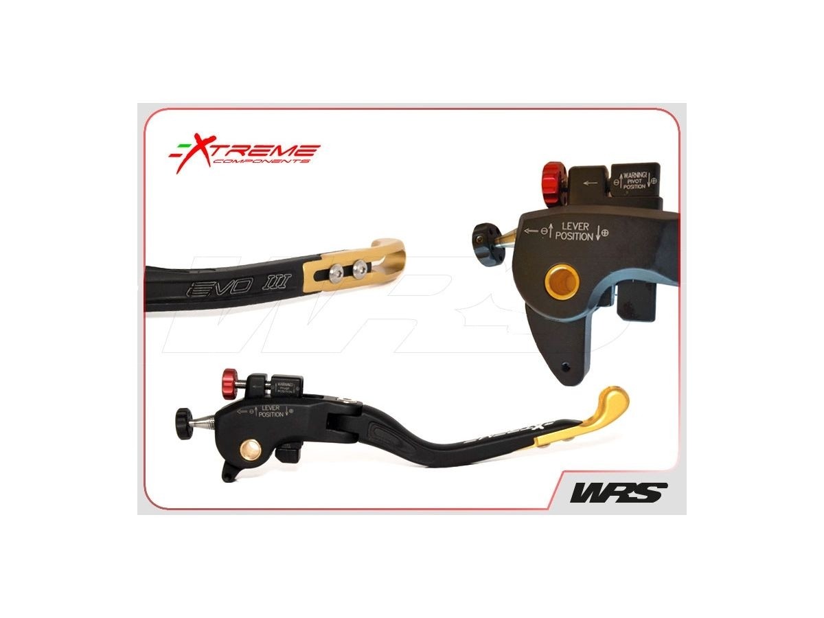 EXTREME COMPONENTS EVO 3 可調式煞車&離合器拉桿 [EVO3BLRD99+EVO3CLRD99-or]