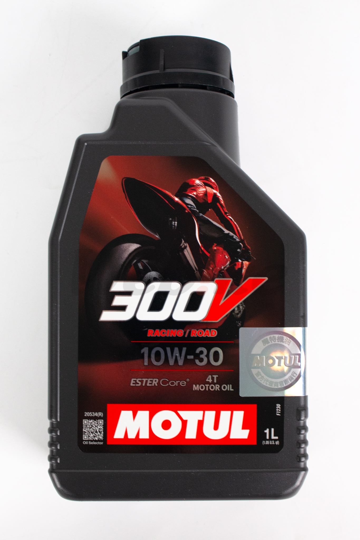 MOTUL 300V ROAD RACING 10W30 酯類全合成機油【總代理公司貨】 [3374650394336_SET]