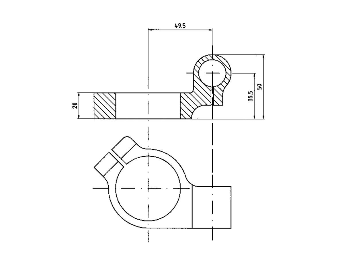 Robby Moto Engineering 分離式把手 (增高型 / 50MM / 8°) (0206-5008-A)| Webike摩托百貨
