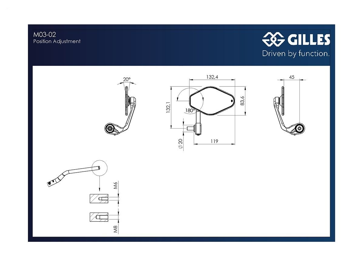 GILLES TOOLING STRATOS 端子鏡 [M03-02-BD]