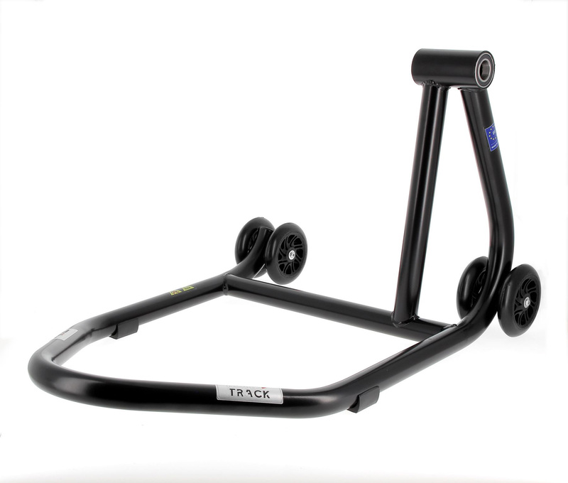 BIHR Home Track 單臂駐車架 (右側 / 消光黑色 / 黑色輪子) (63900086)| Webike摩托百貨