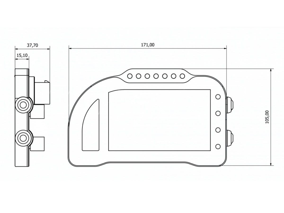 I2M 通用型CHROME PLUS 2 GPS 多功能儀表 (CROP2)| Webike摩托百貨